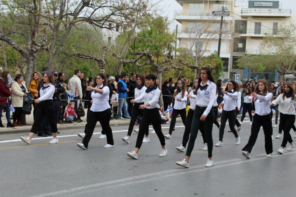 Παρέλαση 25 Μαρτίου 2018 | 1ο ΕΠΑΛ Ηρακλείου Κρήτης
